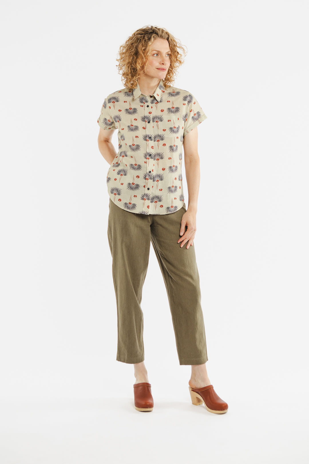 Bea Shirt / Aloha Floral – Bridge & Burn