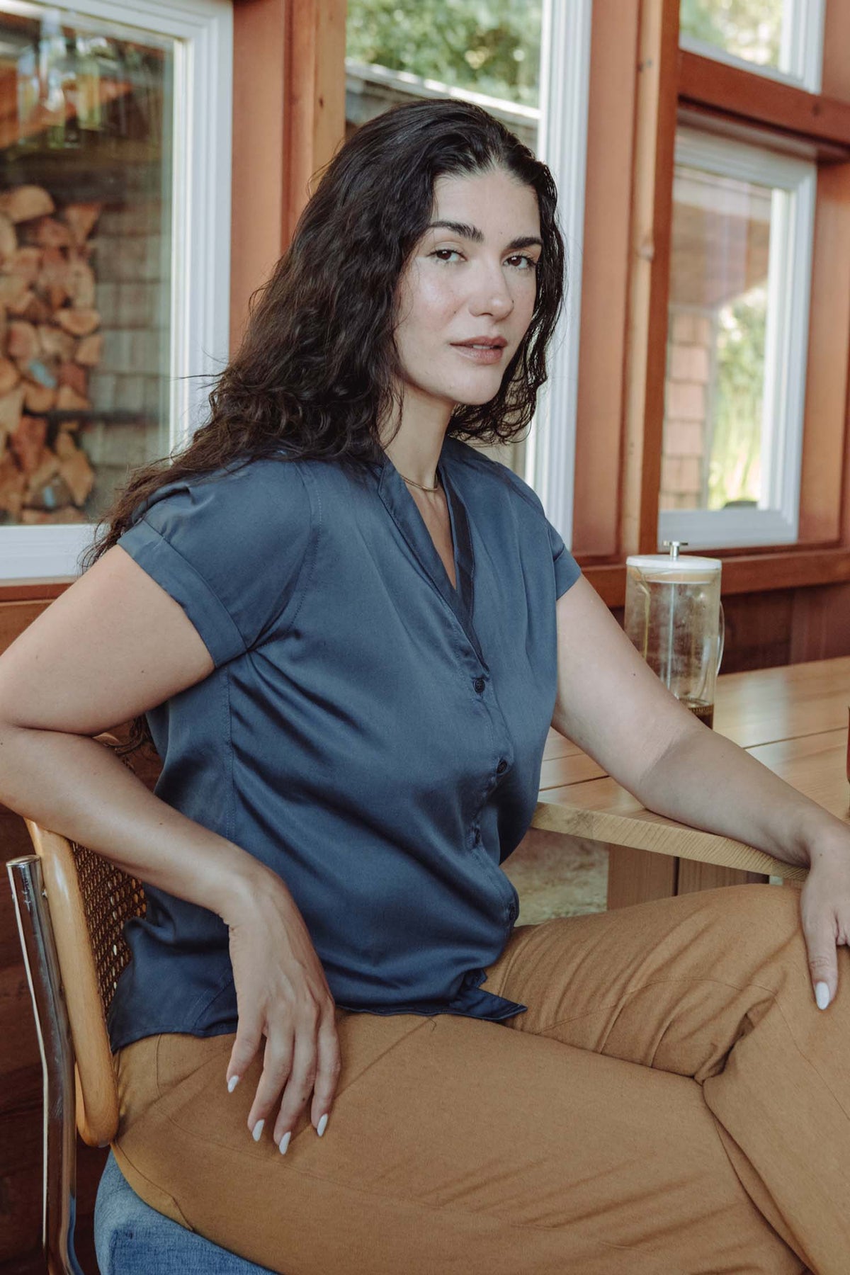 Innes Shirt / Navy – Bridge & Burn