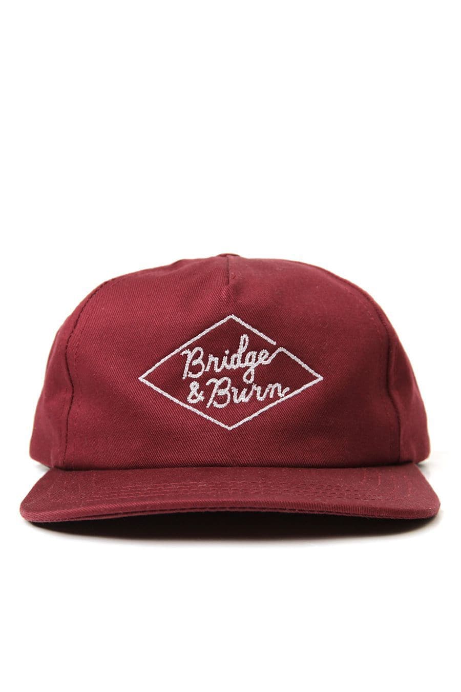 Diamond Head Cap / Burgundy – Bridge & Burn